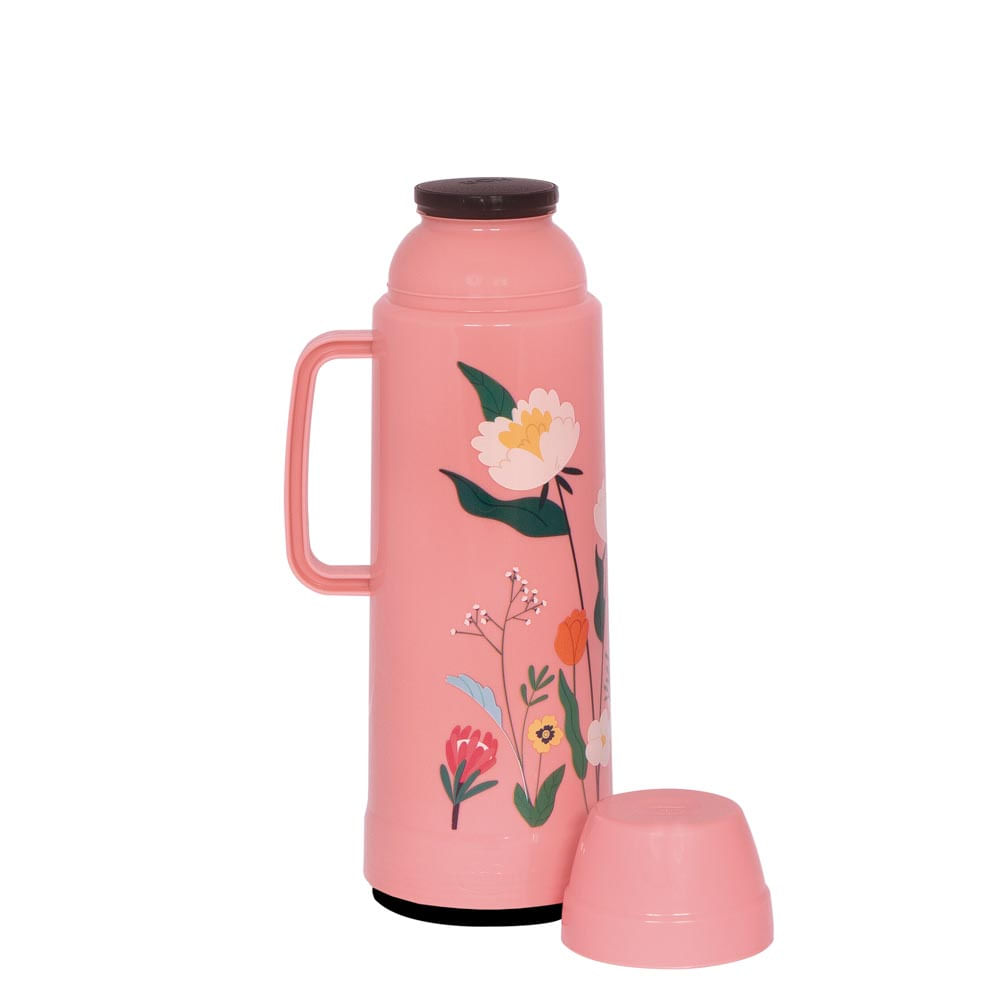 Garrafa Térmica Use Pêssego Primavera 1 litro - Loja Mor